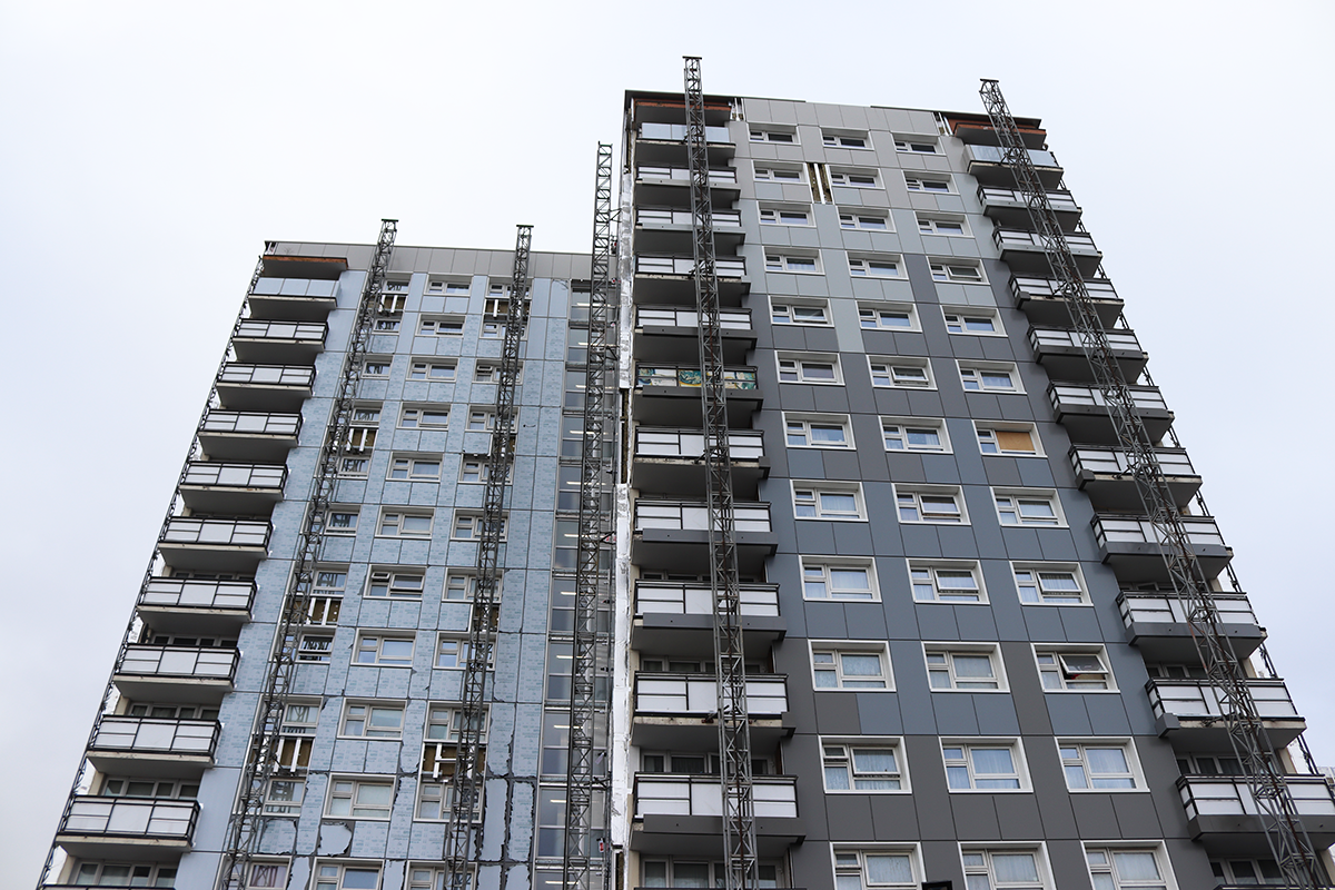 Overlapping Cassette Panels Rainscreen System | Birmingham & UK