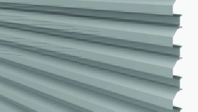 Louvre Wall Screen FG 35 | Louvered Wall Panel